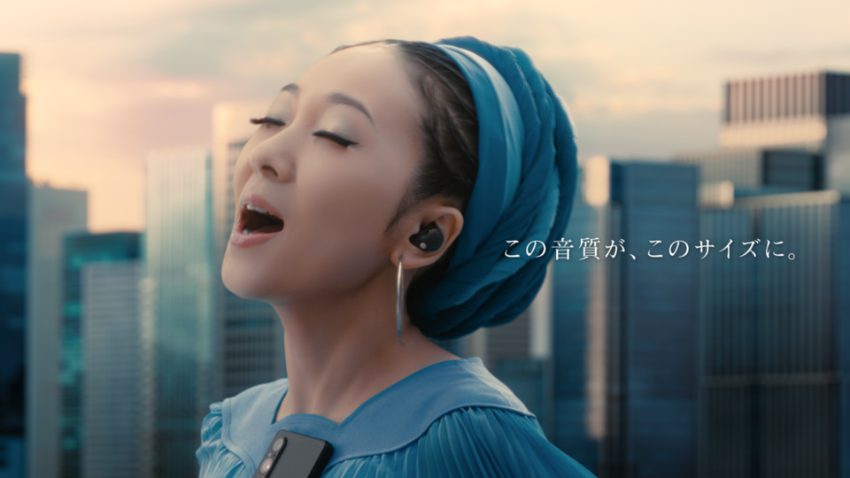 SONY ワイヤレスイヤホン『WF-1000X M5』にMISIAが出演する新CMが登場 メイキング画像＆動画も公開 | uzurea.net